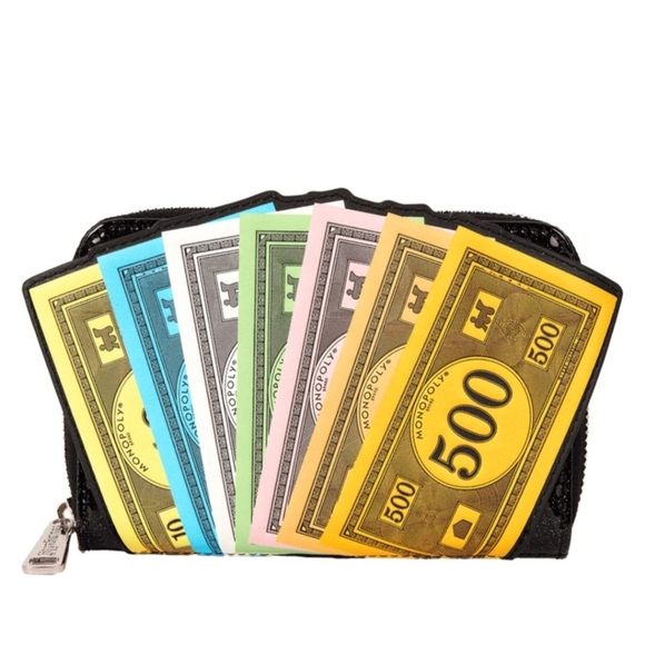 Bags | Loungefly Monopoly Zip Around Wallet Brand New | Poshmark